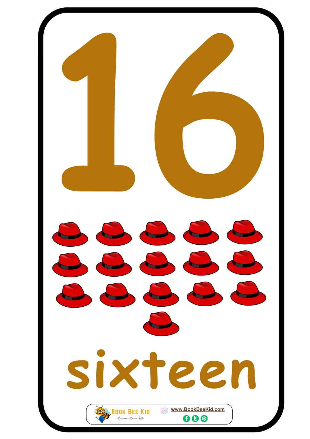 KINDERGARTEN-Numbers(1-20) - bookbeekid