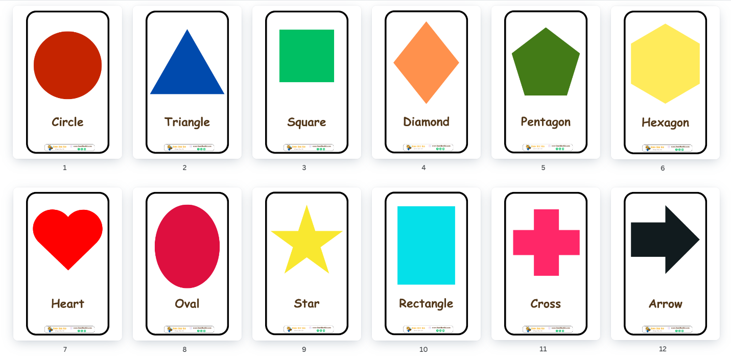 PRESCHOOL-Flashcards - bookbeekid