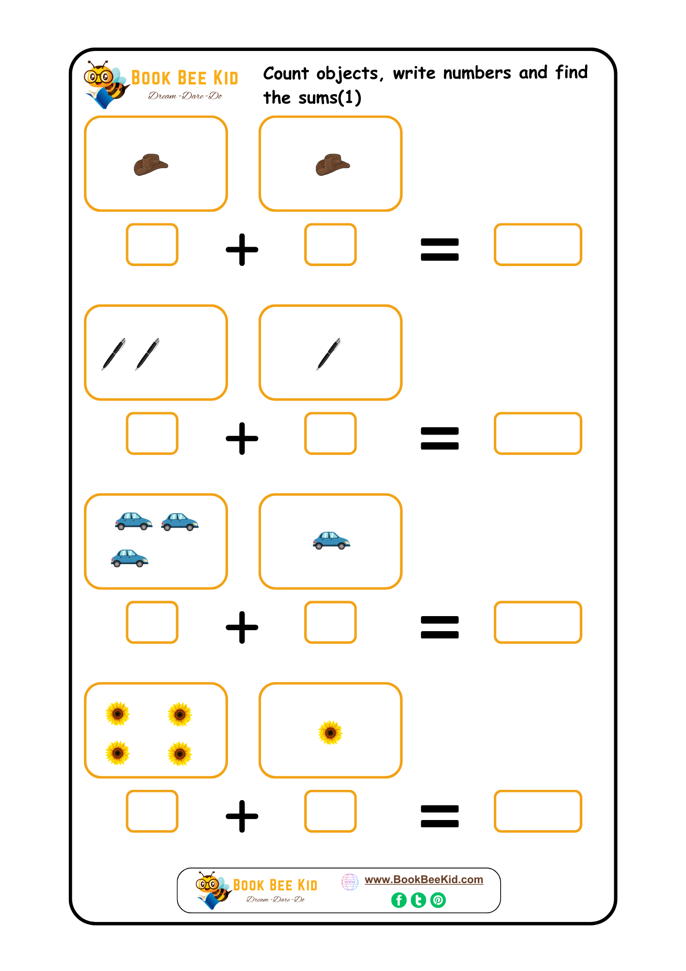 KINDERGARTEN-Simple-addition - bookbeekid