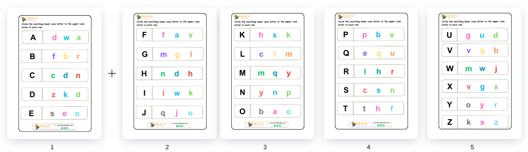 PRESCHOOL-Letters - bookbeekid
